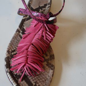 VISCONTI & DU REAU | Shoes | Visconti Du Reau Snake Print Leather ...